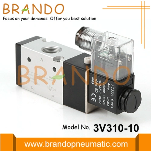 3V310-10-NO Airtac Type 3 Way Pneumatic Solenoid Valve China Manufacturers Suppliers Factory ...
